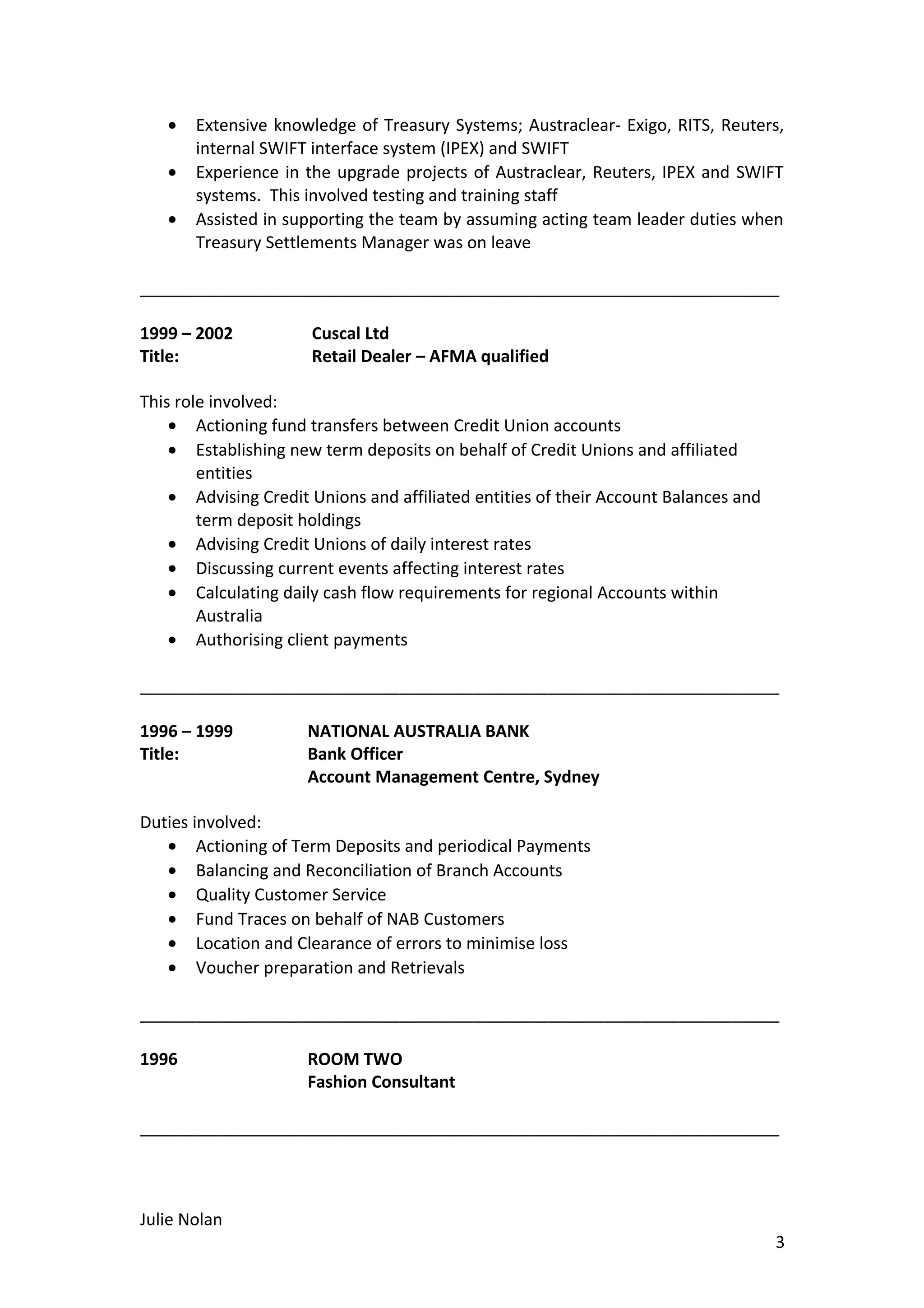 CV_Julie_Nolan | DOC