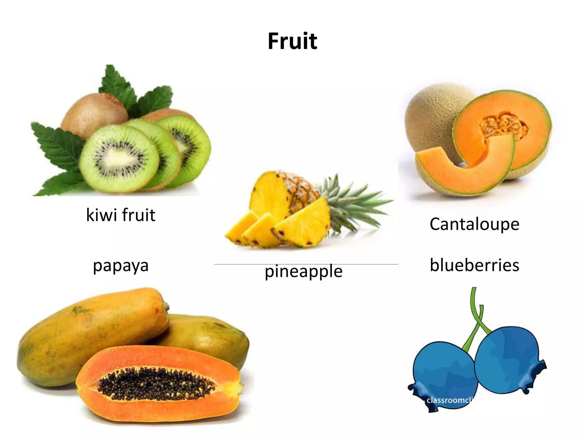 A1 fruit and vegetables | PPTX