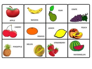 A1 fruit and vegetables | PPTX | Gardening | Home & Garden