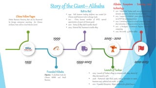 Case Study Presentation on Alibaba | PPTX