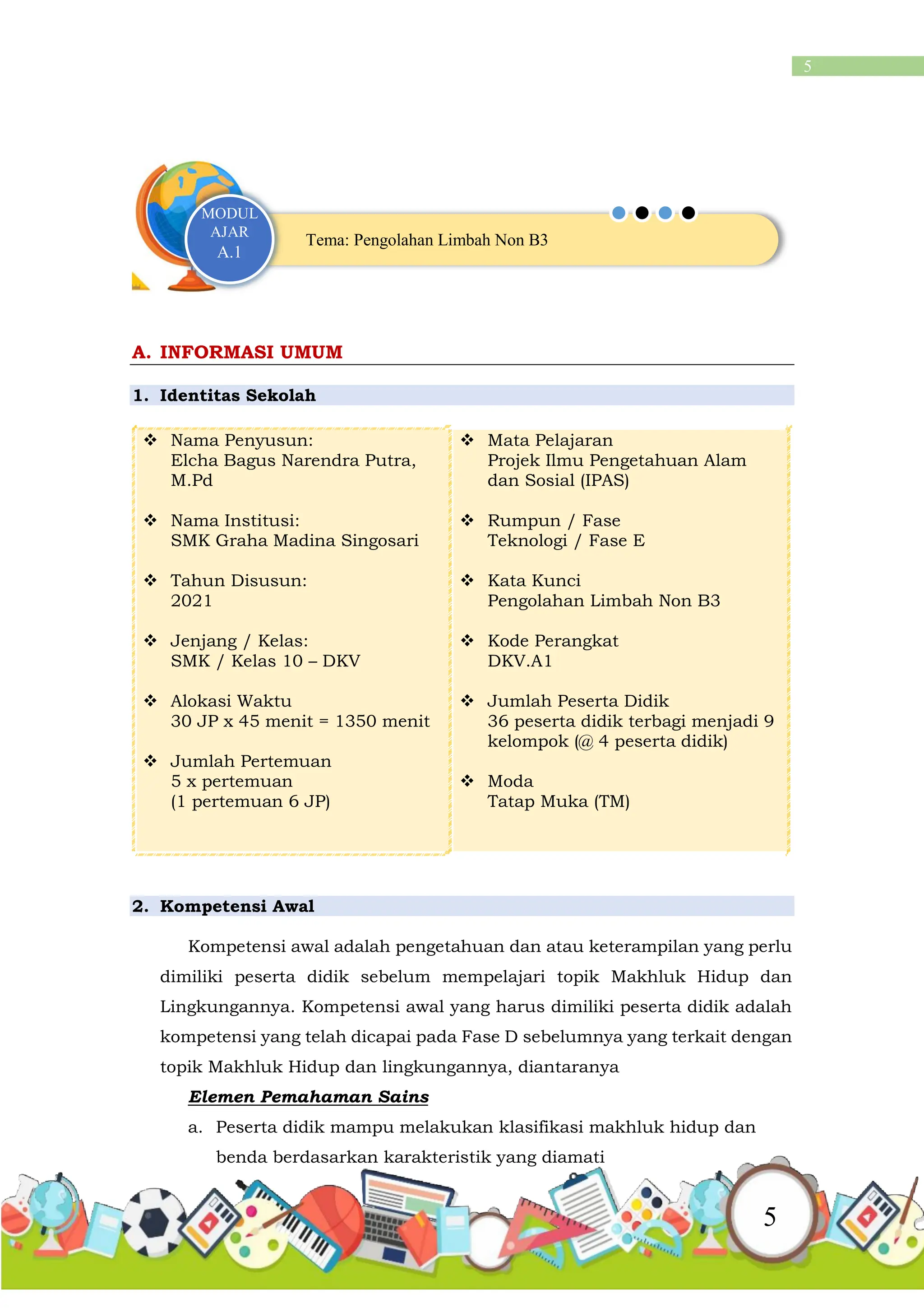 A1 Modul Ajar IPAS Elcha Bagus Narendra Putra Final Makhluk Hidup Lingkungannya.pdf