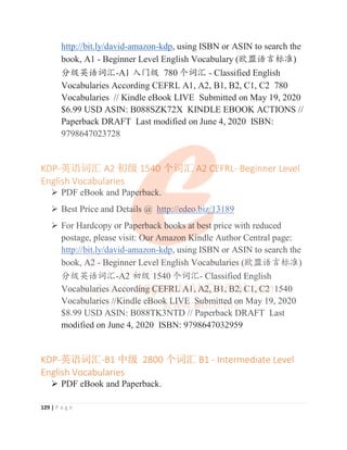 A1 movers 780 english vocaubulary according cefr v2021 sample | PDF