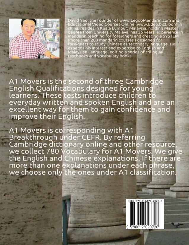 A1 movers 780 english vocaubulary according cefr v2021 sample | PDF