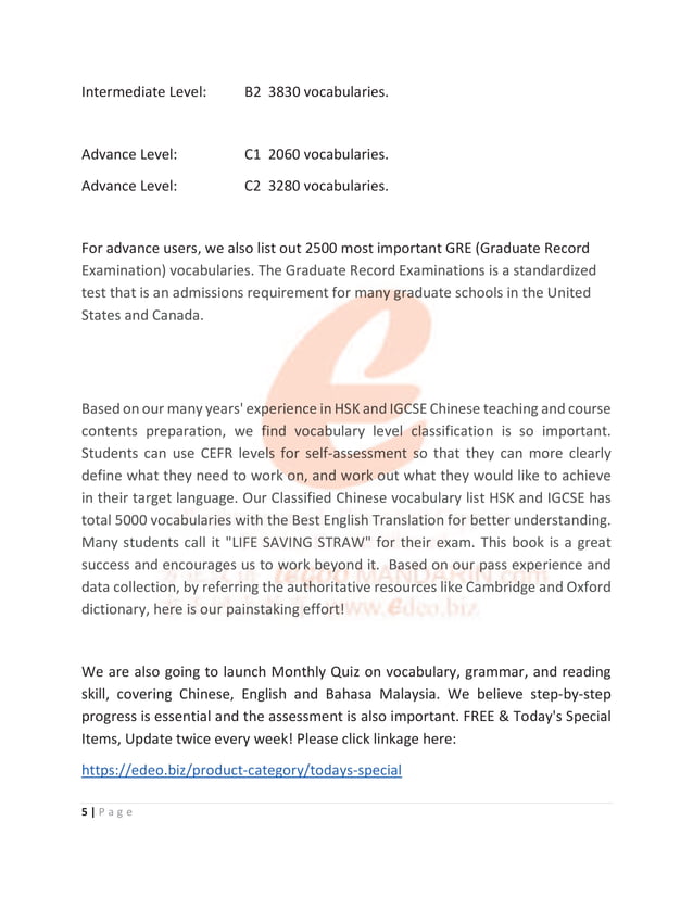 A1 movers 780 english vocaubulary according cefr v2021 sample | PDF