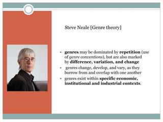 A1Y1 Media Studies Introduction to Genre | PPT