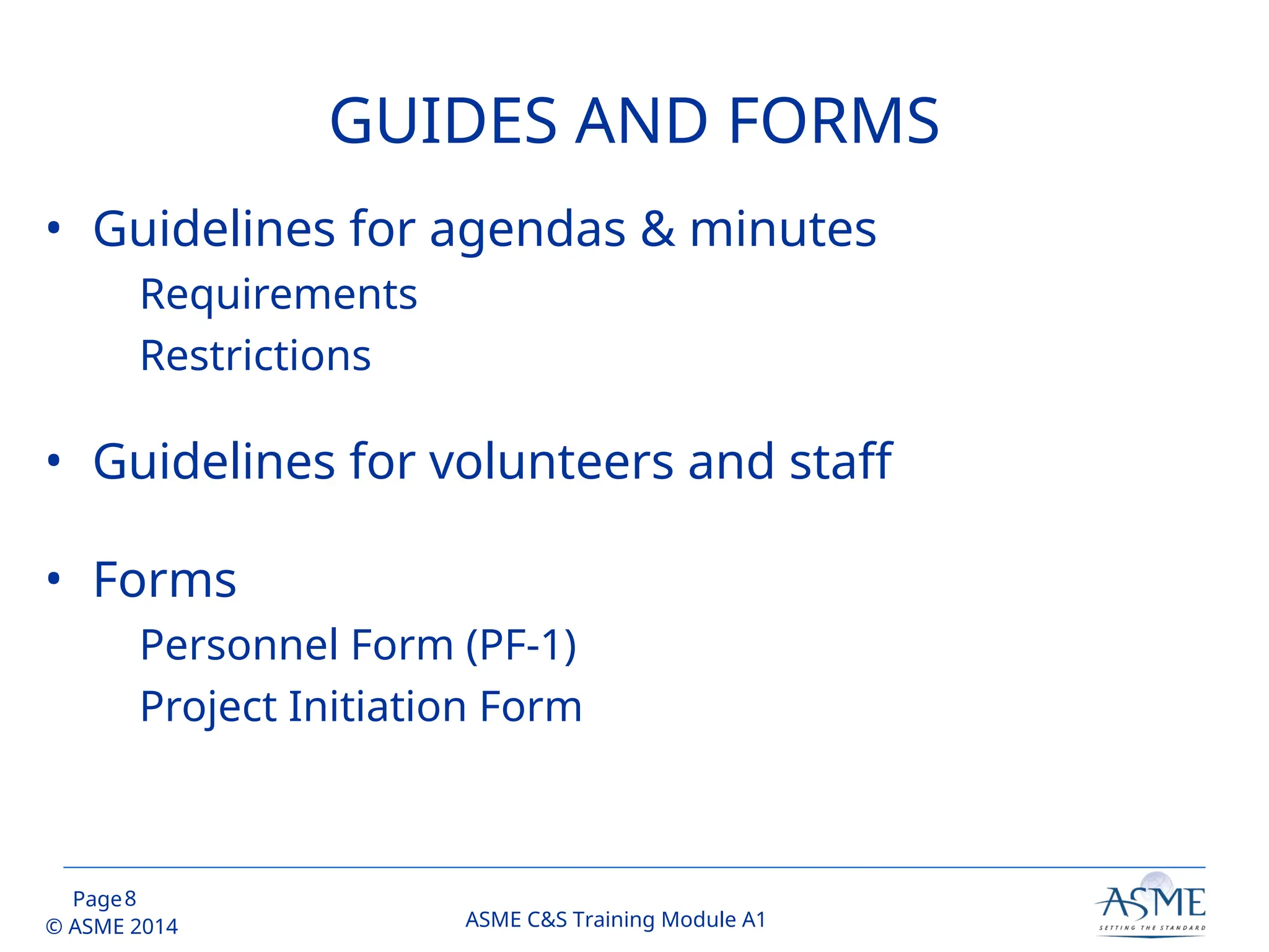 ASME Presenstation full complete information ppt | PPT