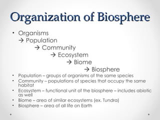 Biology 30 Ecology Notes For Gr 11 students.ppt