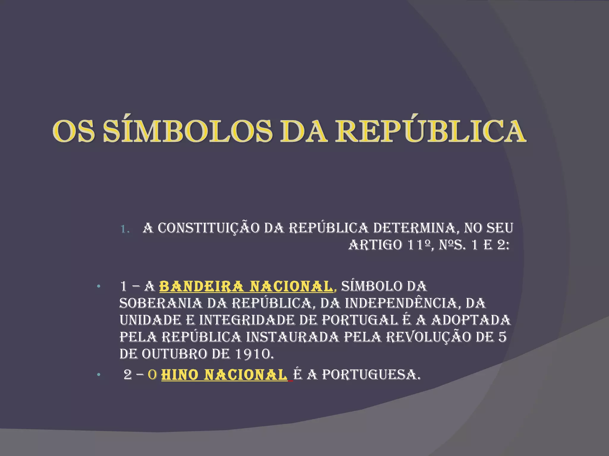 A 1ª república símbolos e figuras | PPT | Politics