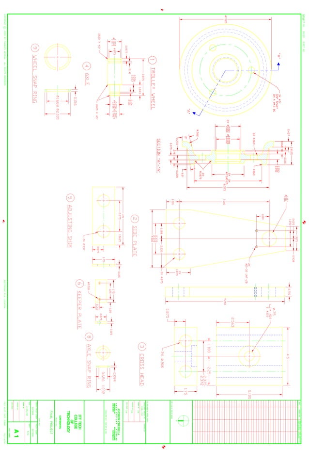 A1 Sheet Template Layout1 | PDF