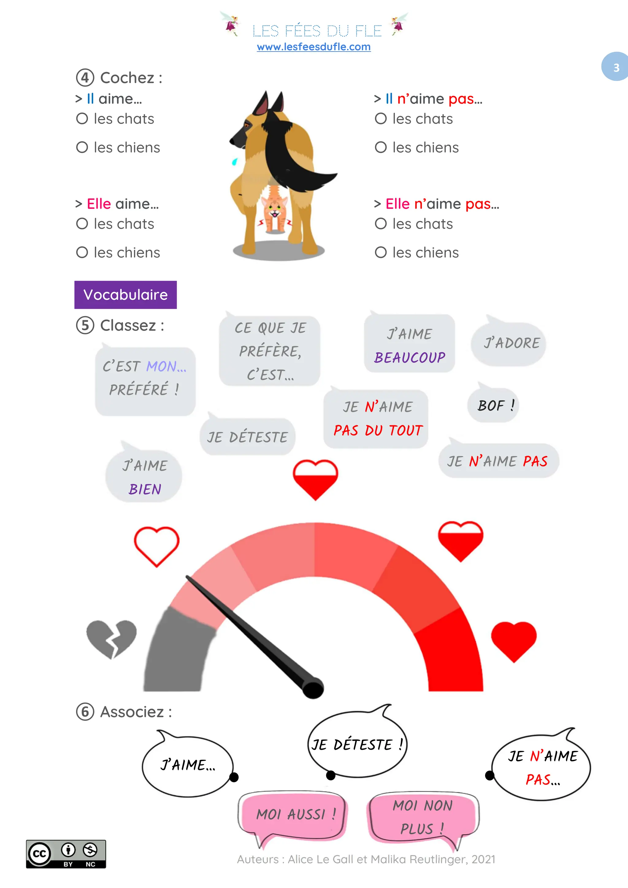 a1_vidéo_jaime_je n'aime pas©les_fées_du_fle_1.pdf | Music | Entertainment