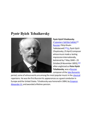 MUSIC OF A ROMANTIC PERIOD | PDF