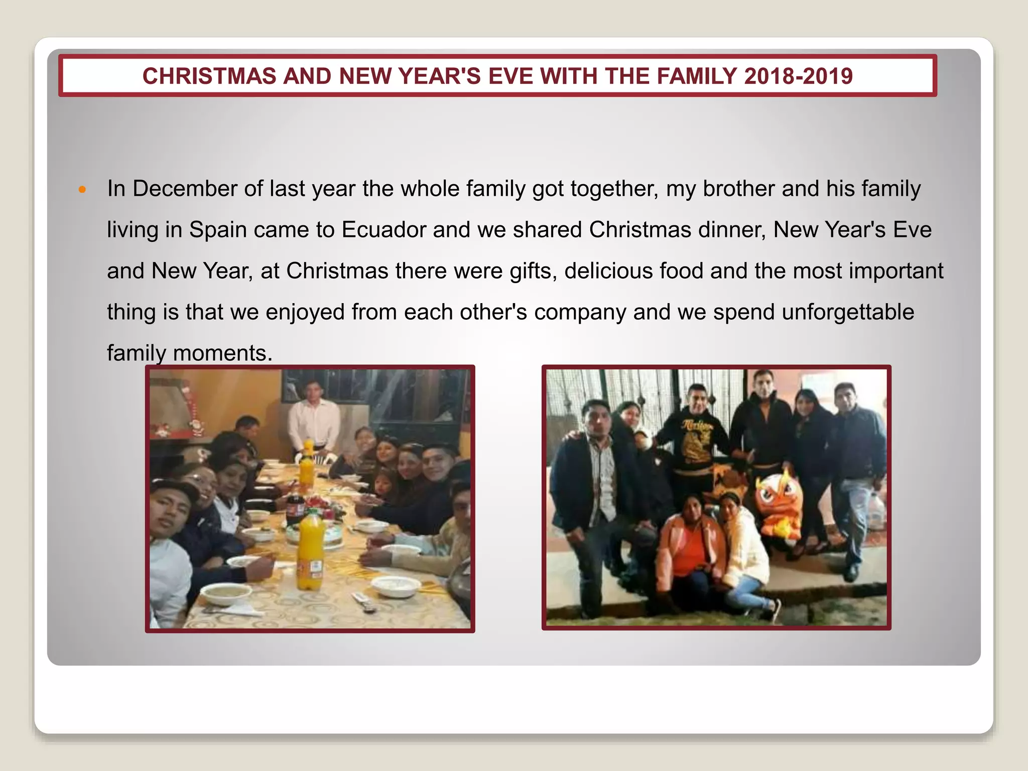 Describing my family | PPT