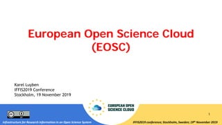 European Open Science Cloud | PPT
