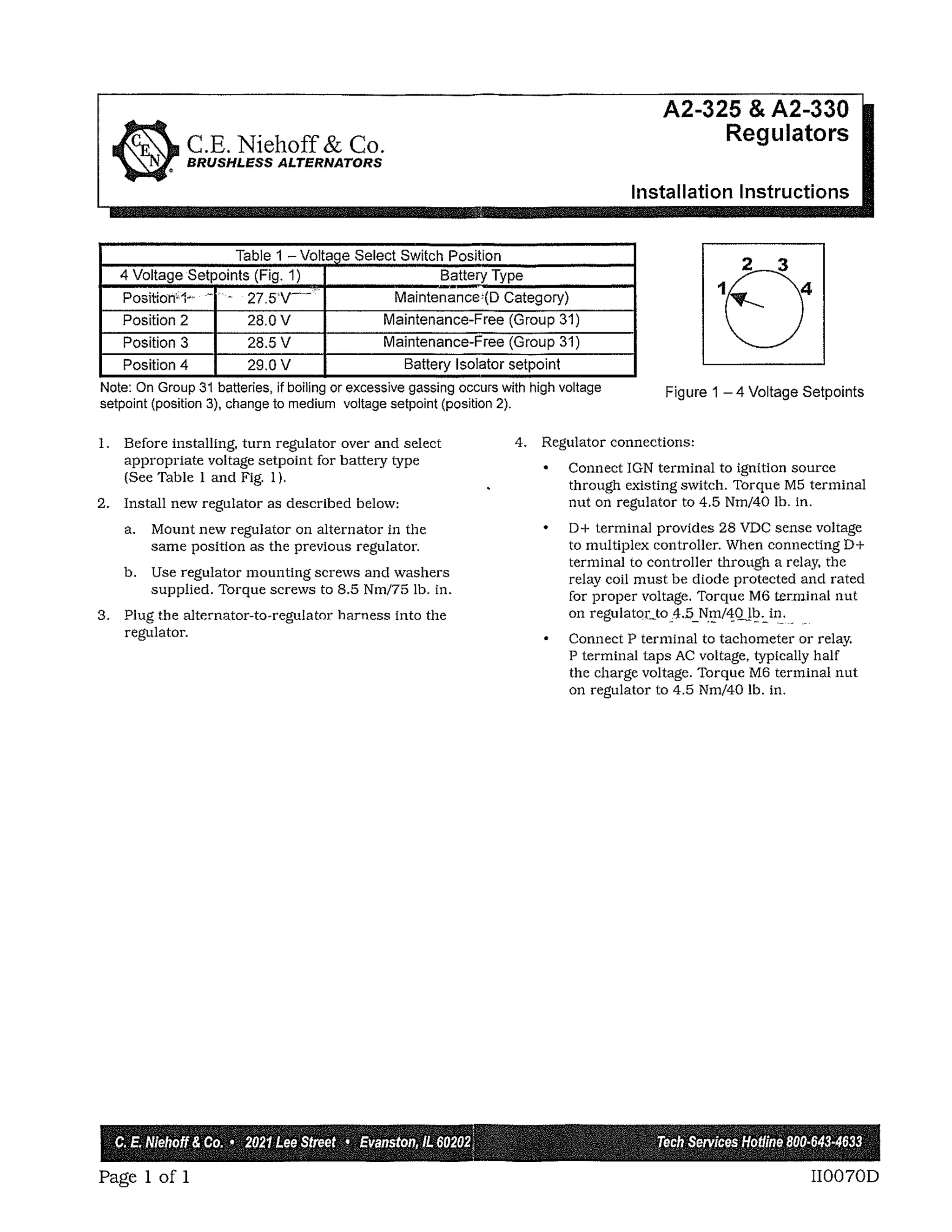 A2 330 Installation Instructions | PDF