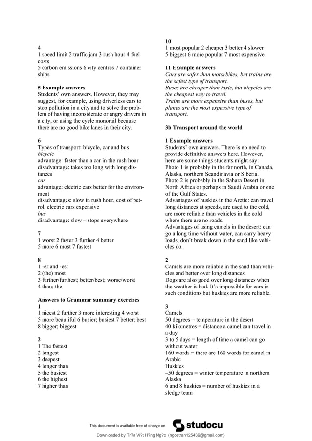 dap an sach tieng anh anh van life a2-b1 | PDF