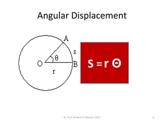 A2 circular motion-ang dis and ang-velocity | PDF