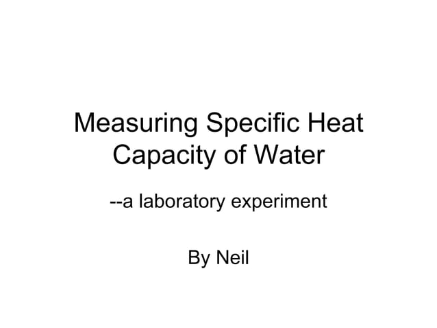 A2/ Expt /Thermal /Neil | PPT
