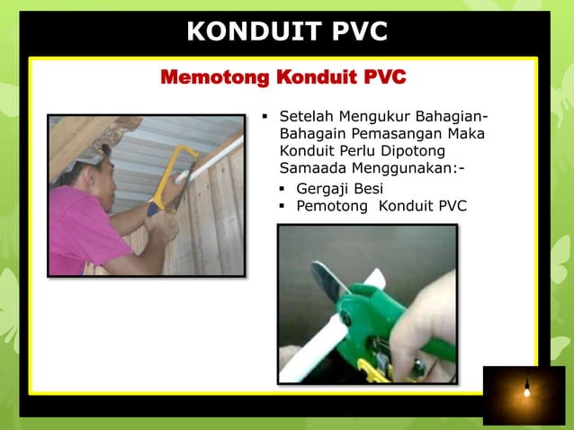 A2 PPT ASAS PEMASANGAN KONDUIT PVC FASA TUNGGAL | PPTX