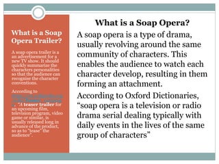 Soap Opera Research | PPT
