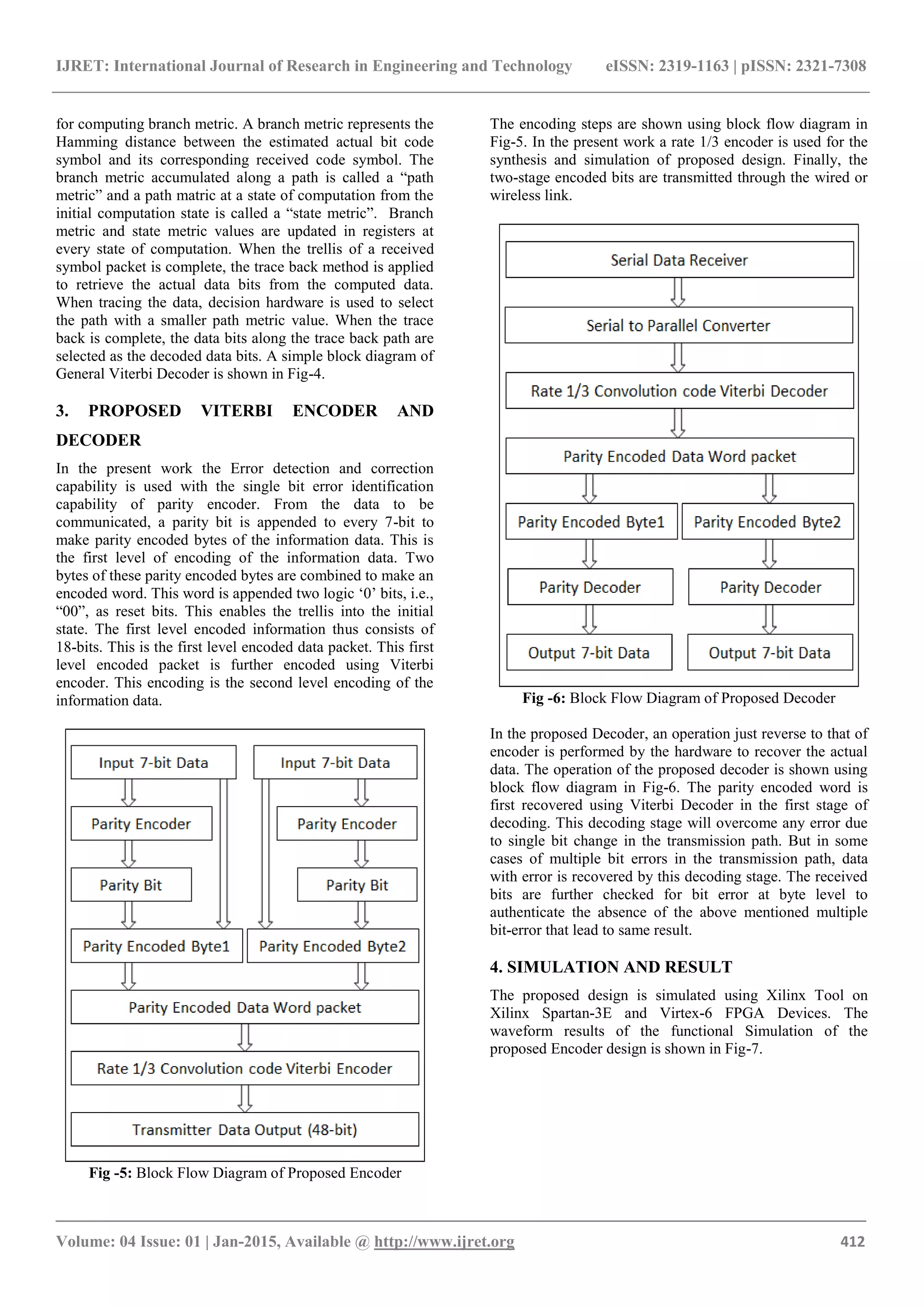 A 2 Stage Data Word Packet Communication Decoder Using Rate 1 By 3
