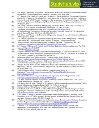 A 2-Year Common Template For Mechanical Engineering And Mechanical Engineering Technology | PDF ...