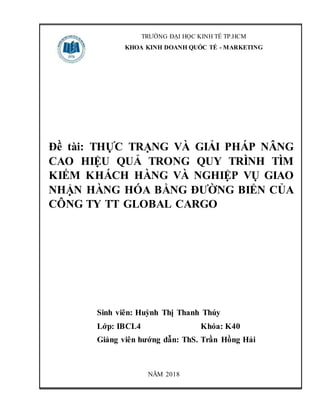 Thực trạng và giải pháp nâng cao hiệu quả quy trình tìm kiếm khách hàng ...