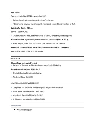 Resume (Oct Updated) | DOCX
