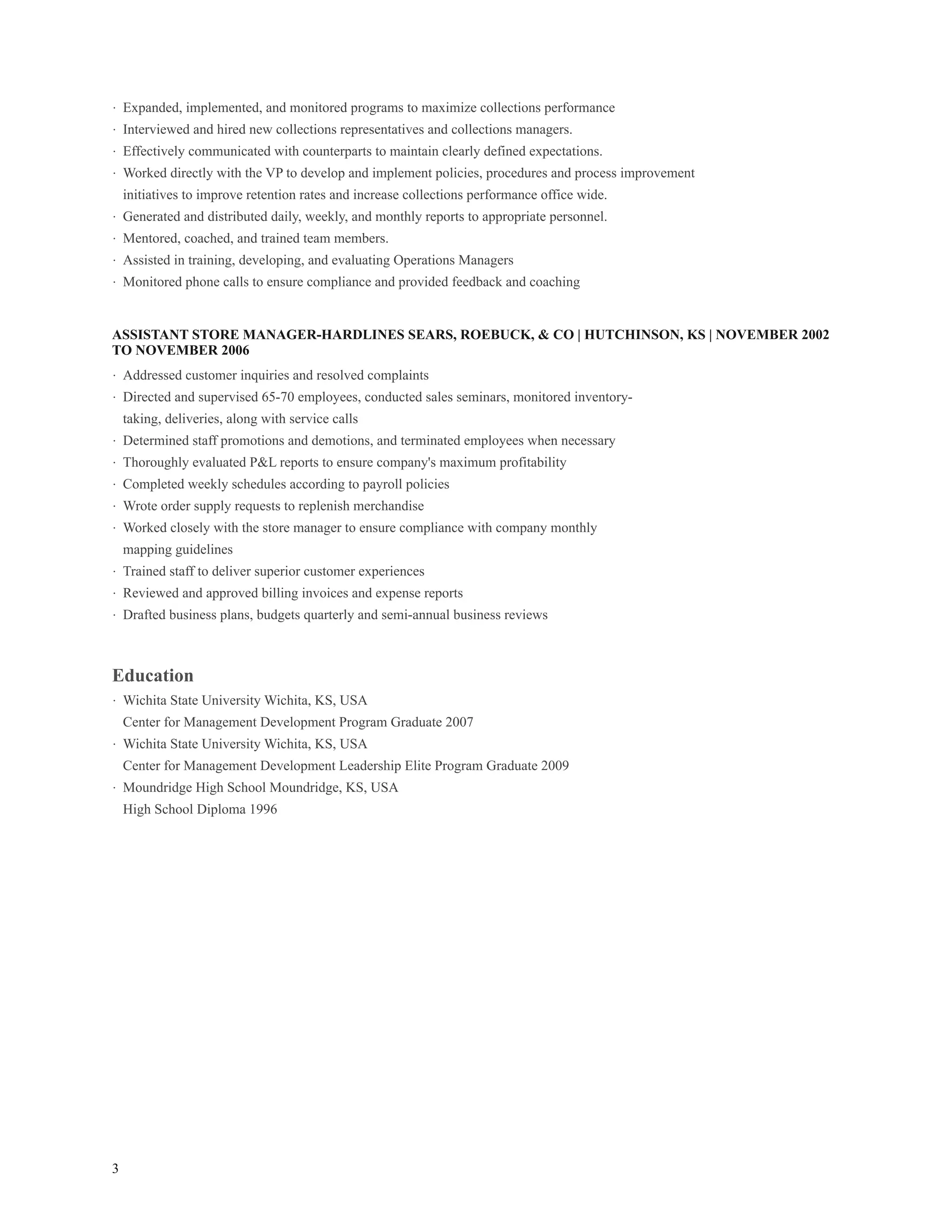 Dustin J Stucky resume - 1 | PDF