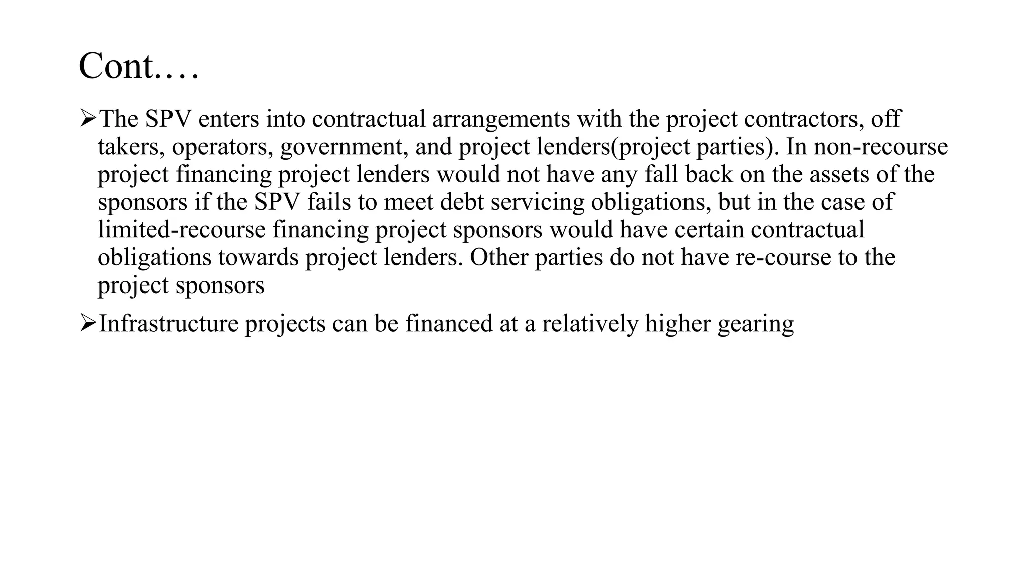 financing infrastructure projects | PPT