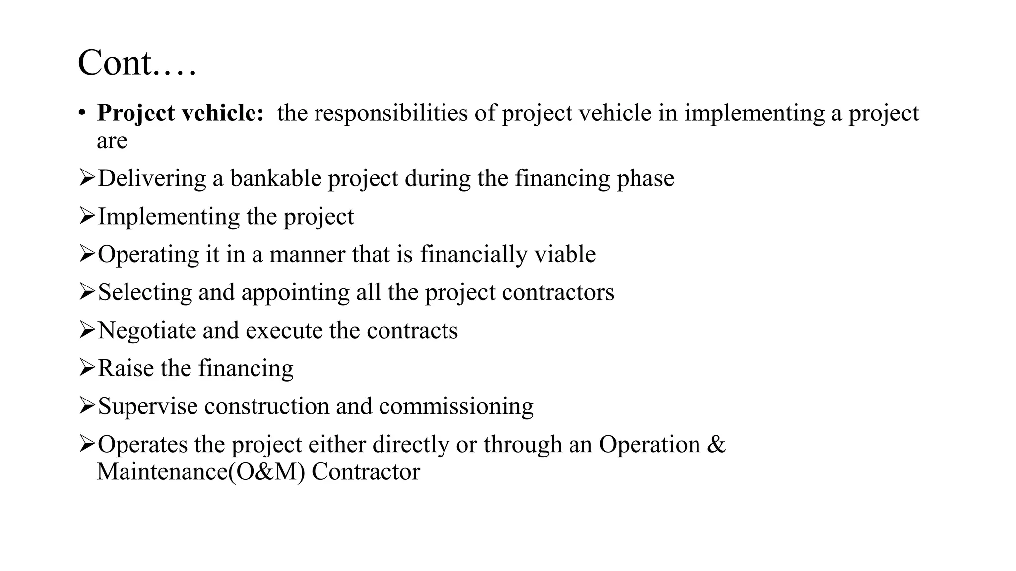 financing infrastructure projects | PPT