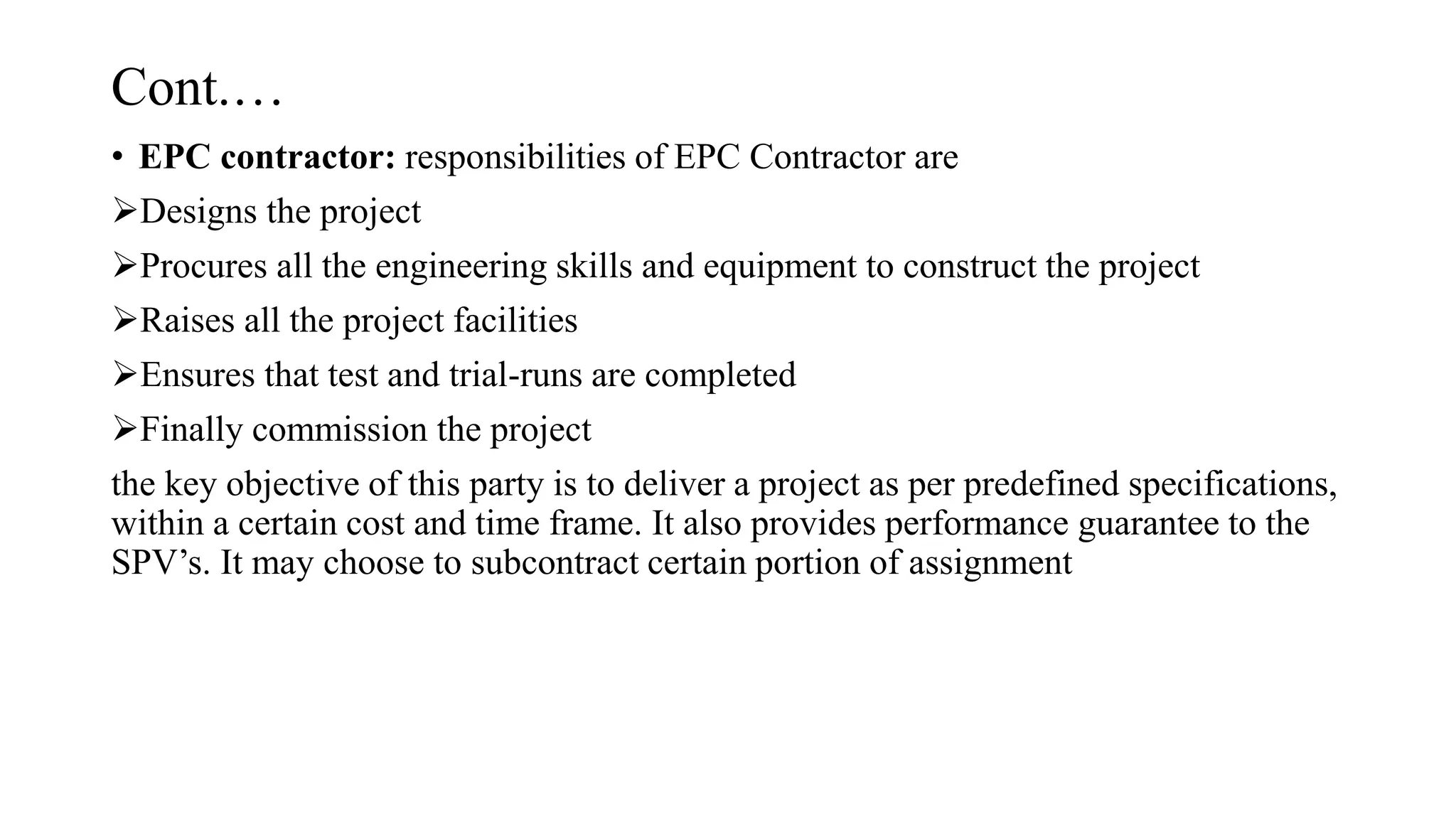 financing infrastructure projects | PPT