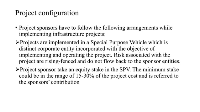 financing infrastructure projects | PPT | Civil Engineering Industry ...