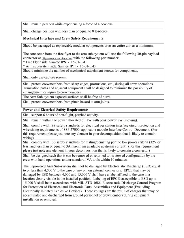Systems Description Document v4 | PDF