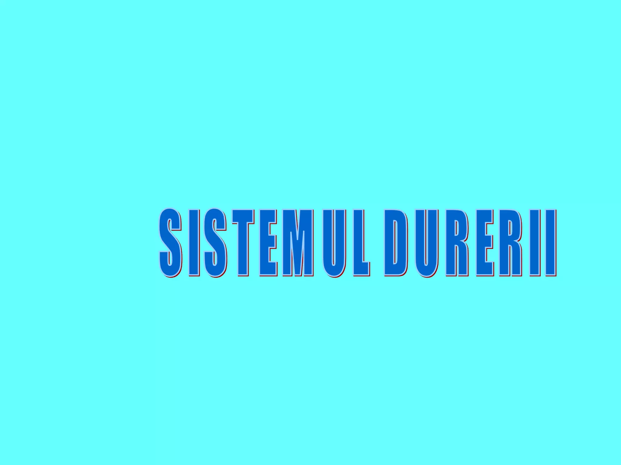 Atlas de neuroanatomie Calea durerii | PPT