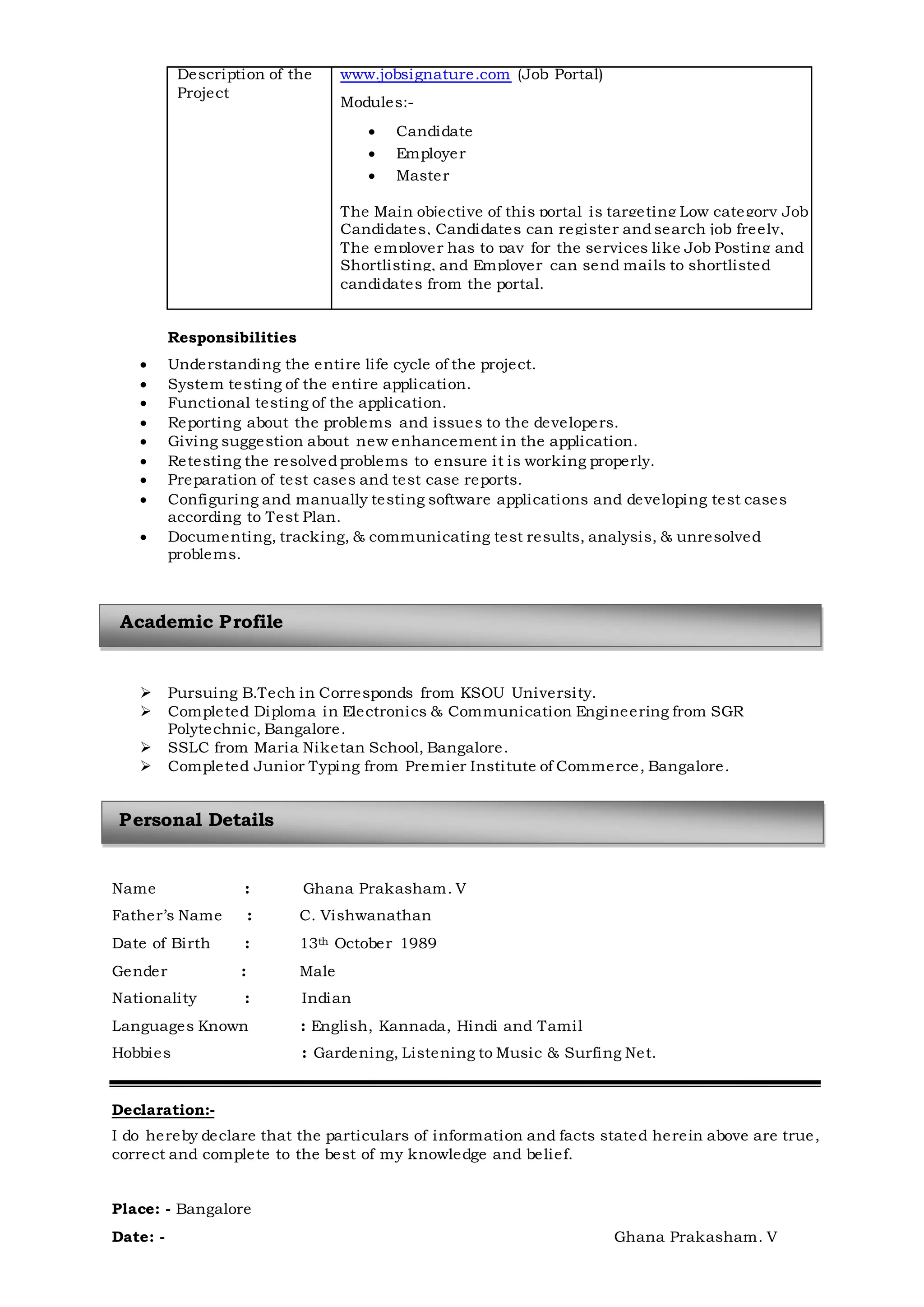Curriculum vitae J gsp | DOCX