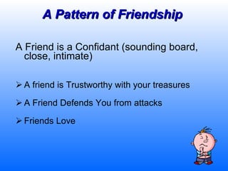 A Pattern of Friendship | PPT
