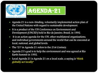 Agenda 21 | PDF