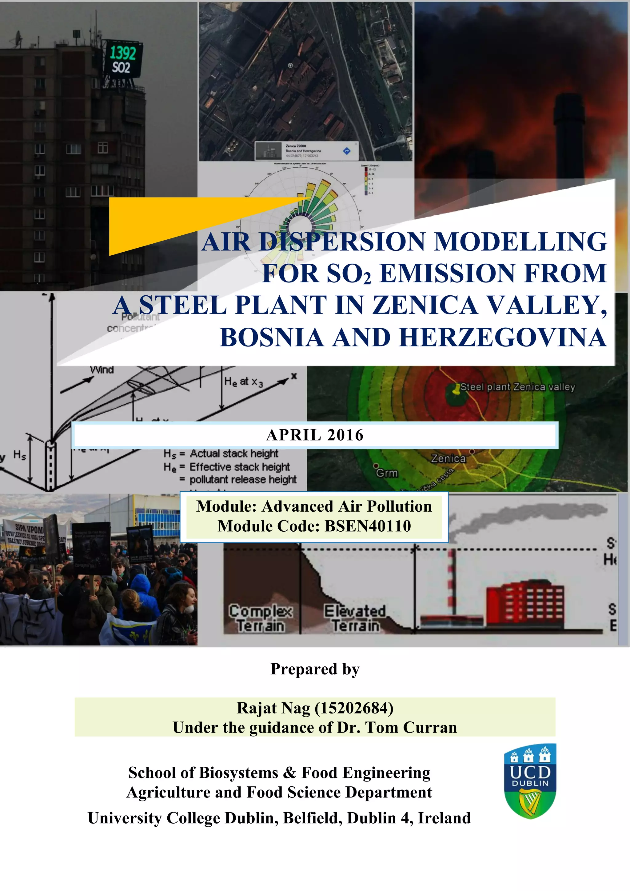 AIR DISPERSION MODELLING | PDF