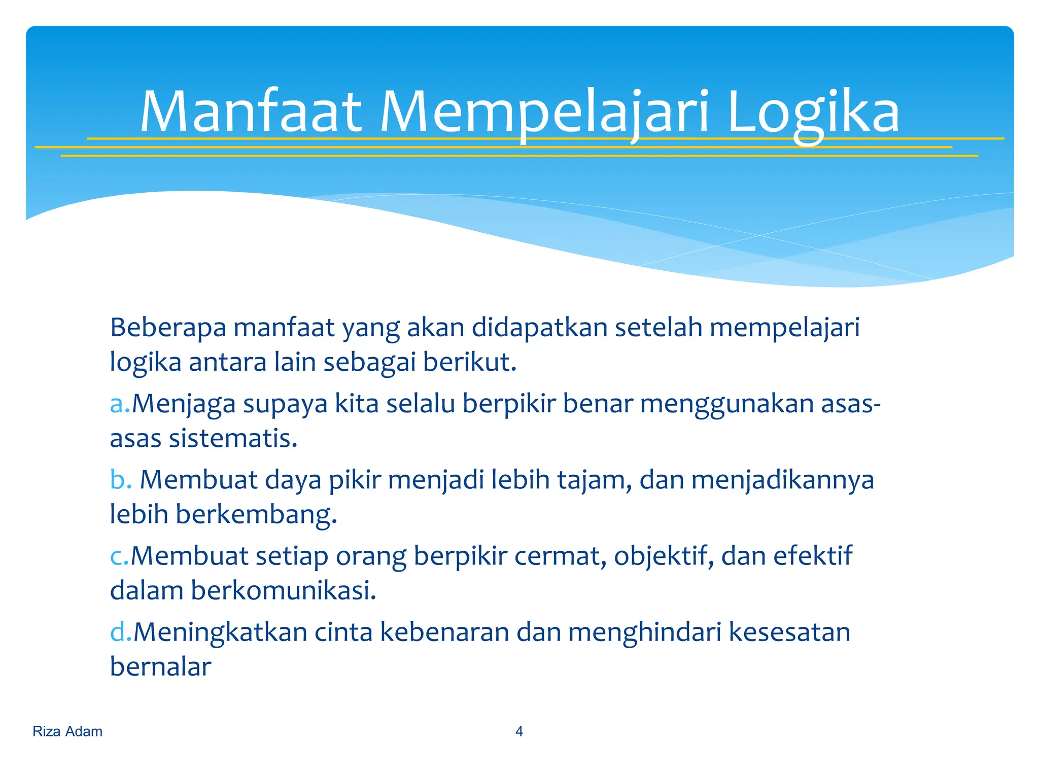 Logka dan Algoritma | PPT