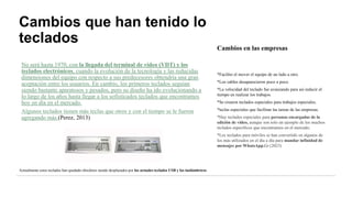 Conceptos básicos de las Tics "el teclado" | PPTX
