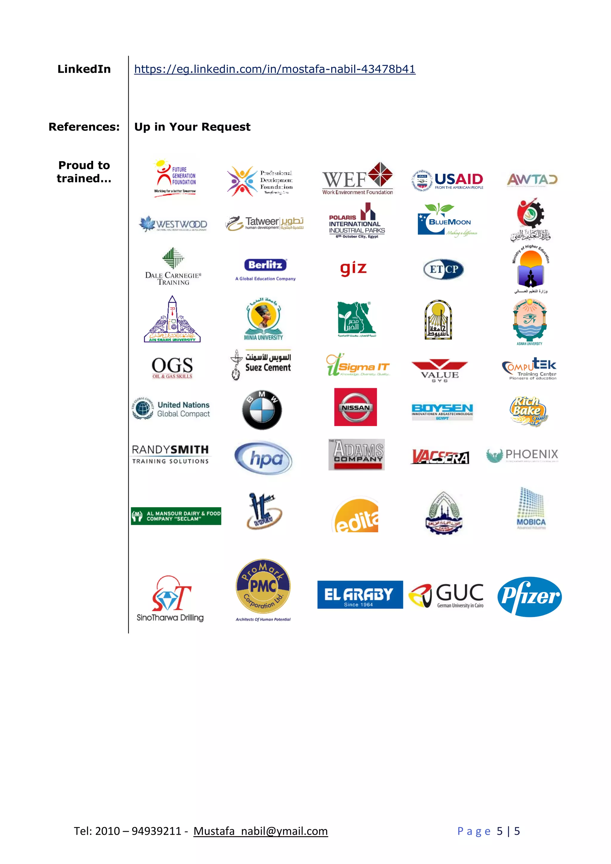 Mostafa Nabil's cv | PDF