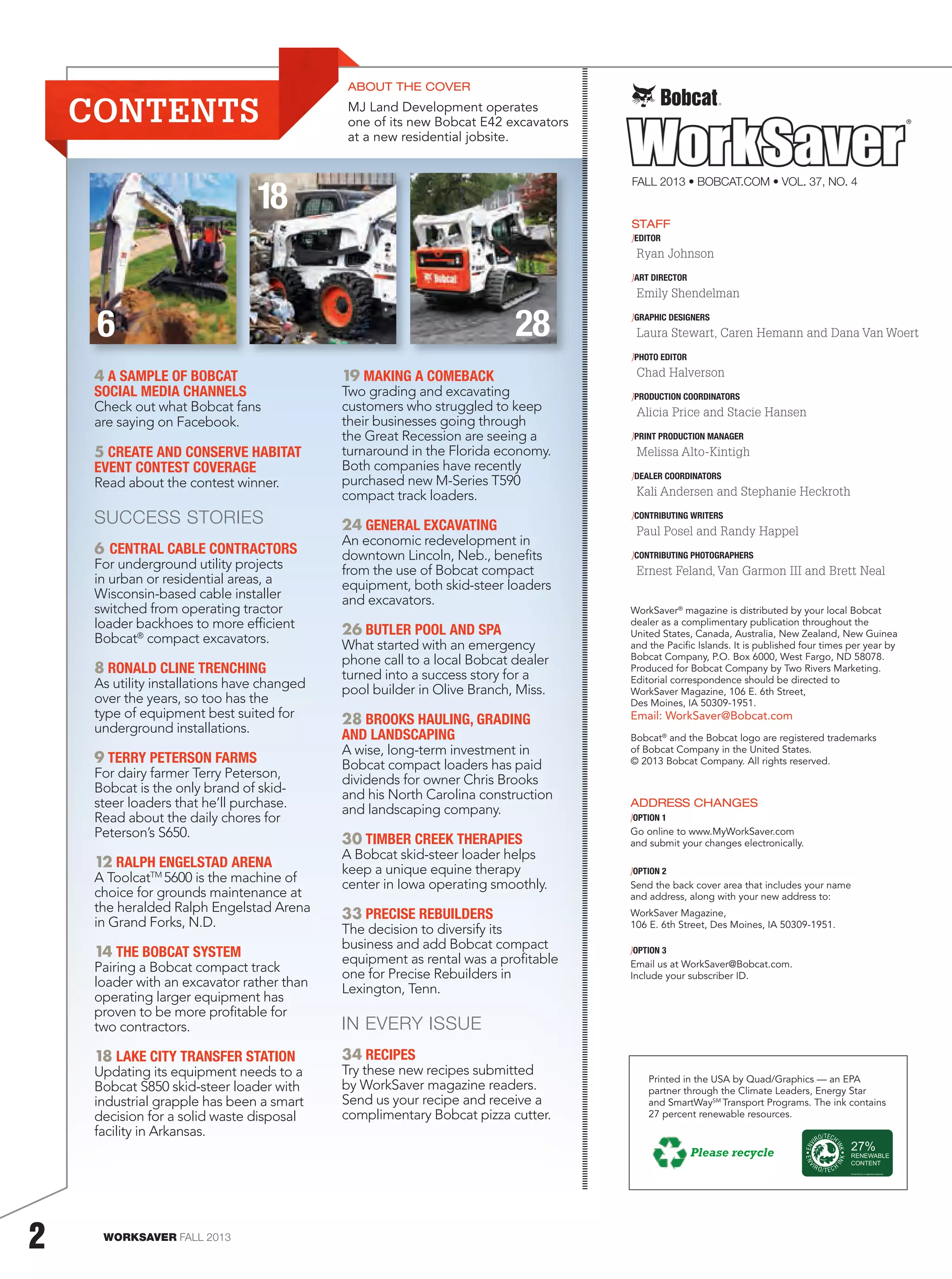 WorkSaver Fall 2013 issue | PDF