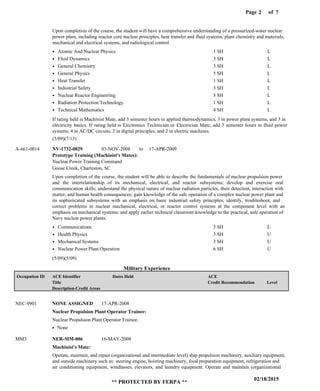 Military Training Summary Long Hand | PDF