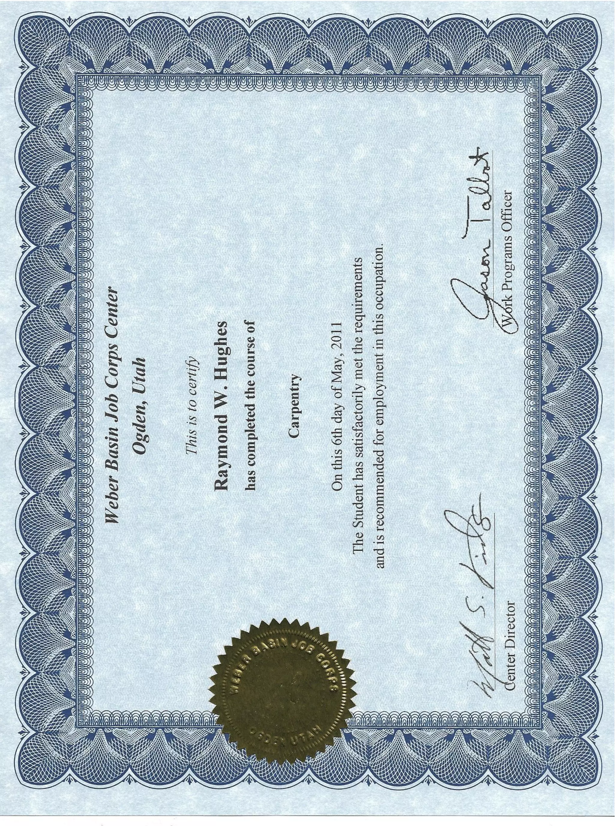 Job Corps Carpentry Course R. Hughes 2011 | PDF