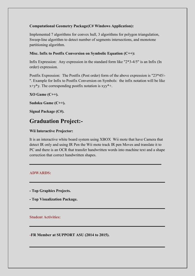 Heba CV | PDF
