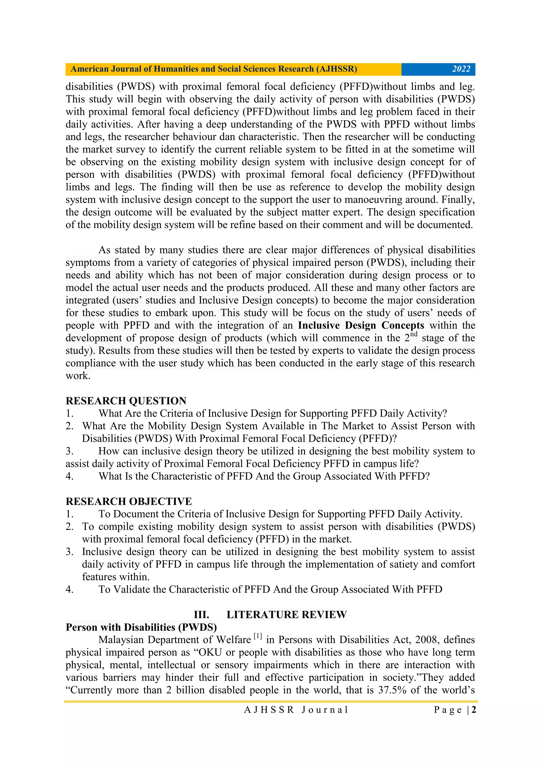The Process to Improvise Inclusive Design Concepts in NPD for Mobility ...