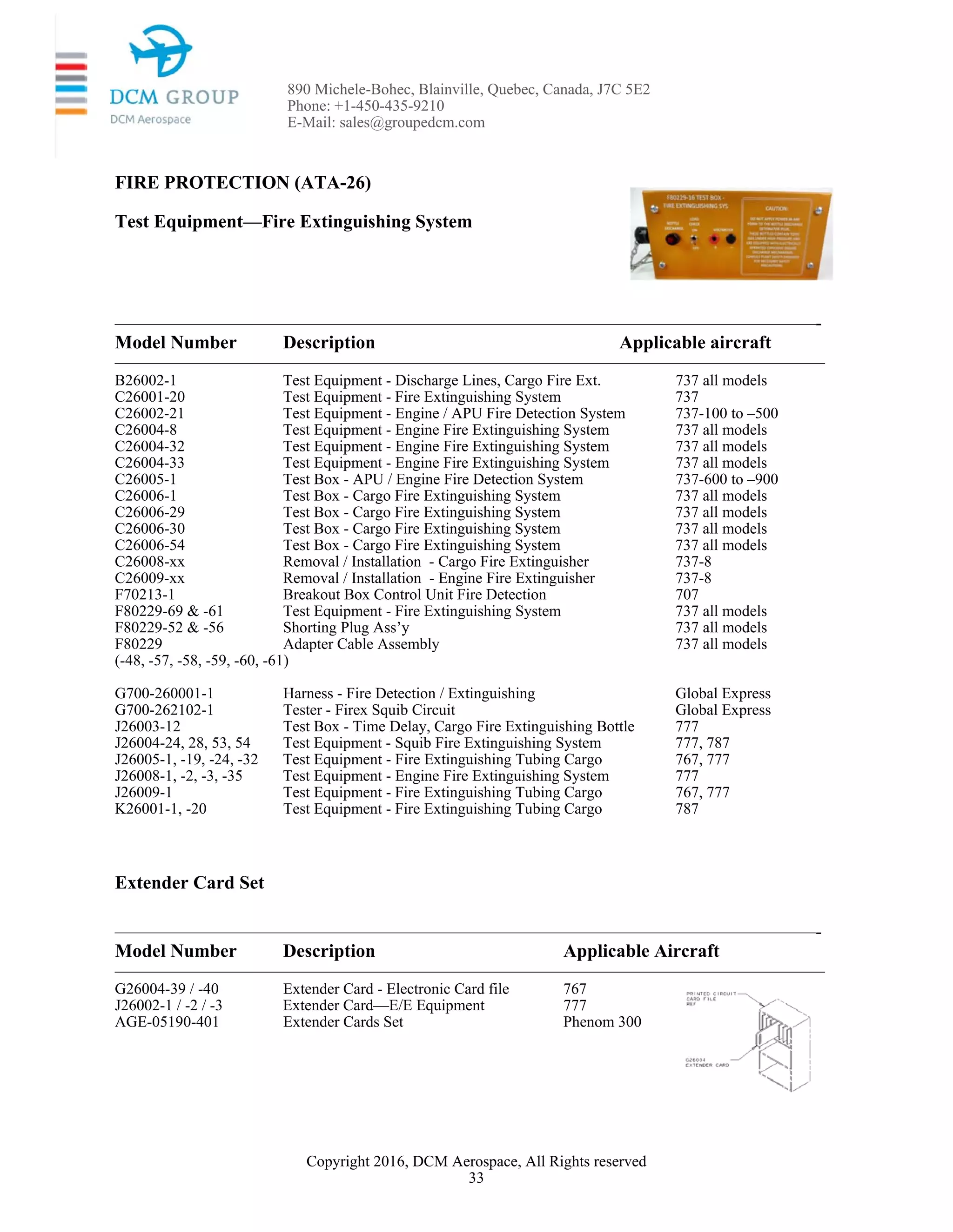 DCM Aerospace - Tooling & GSE Catalogue 2016 | PDF