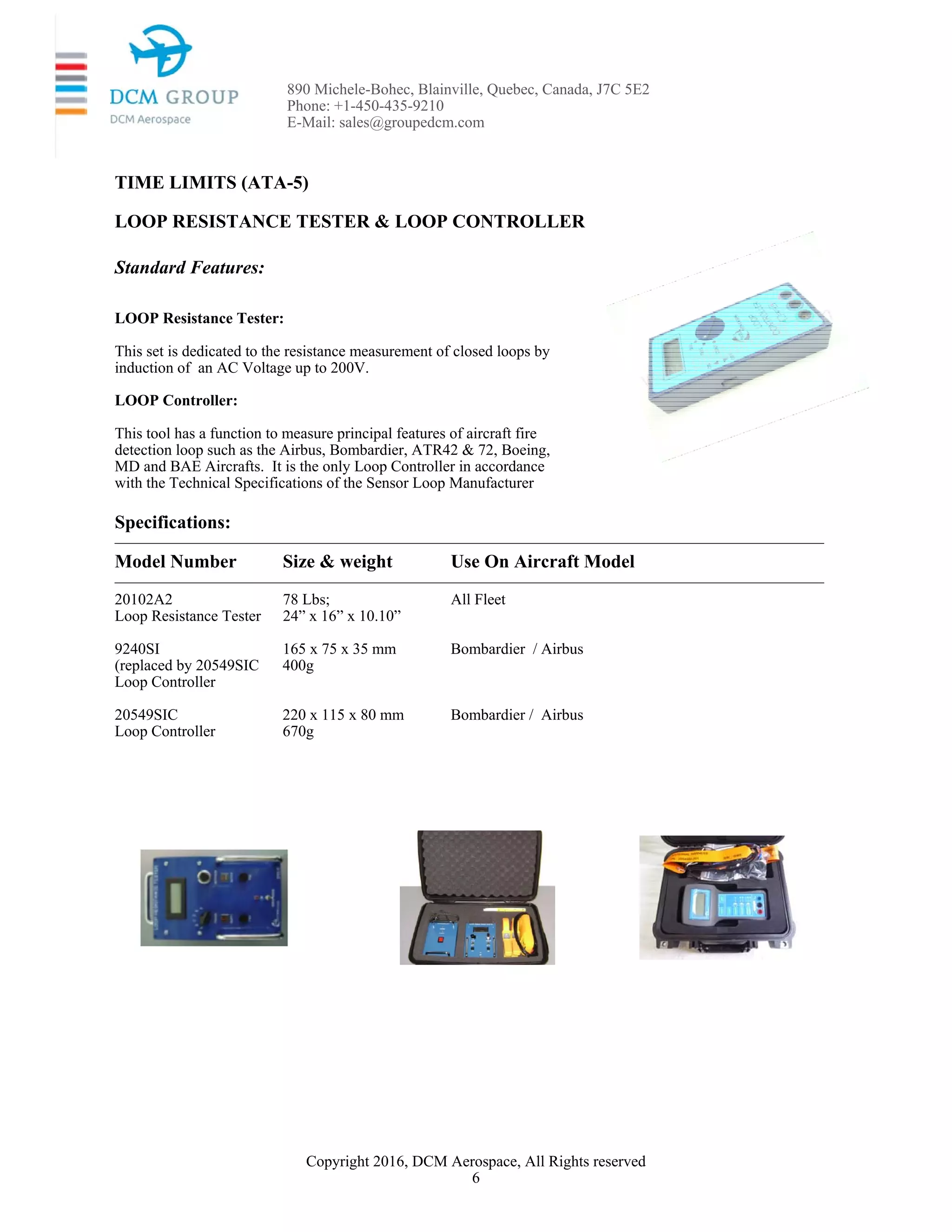 DCM Aerospace - Tooling & GSE Catalogue 2016 | PDF