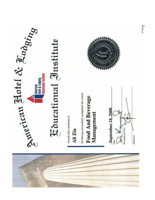 ali zia cv with credentials (3) | PDF