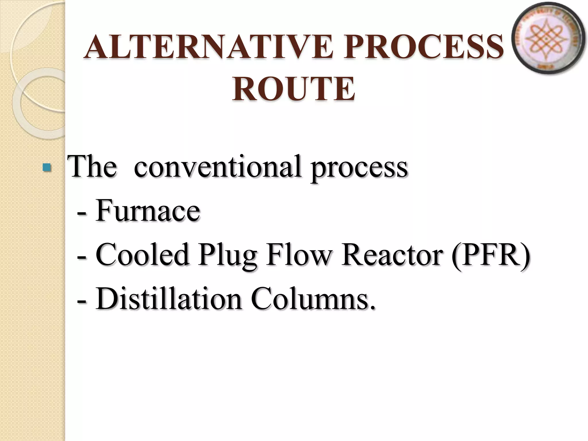 Cumene Production Slide Show (group 7) | PPTX